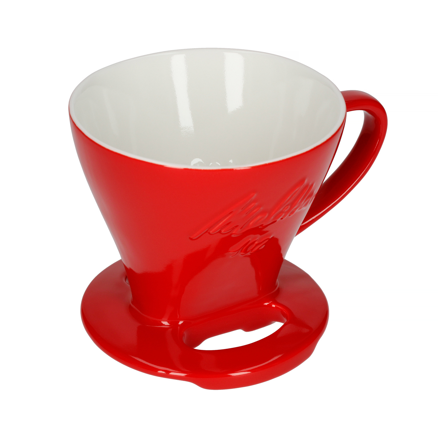 Melitta Posliininen Suodatinsuppilo 1x4 Valkoinen Crema Melitta Posliininen Suodatinsuppilo 1x4 Valkoinen Crema