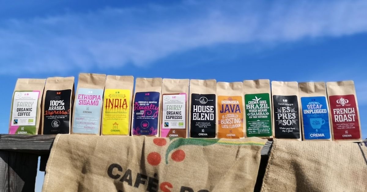 Osta Creman omat kahvit ja teet täältä - Crema