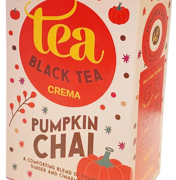 Crema Black Tea Pumpkin Chai 100 g - Crema