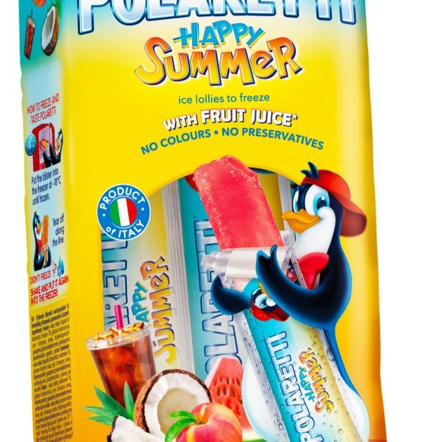 Dolfin Polaretti Happy Summer mehujää 10 x 40 ml - Crema