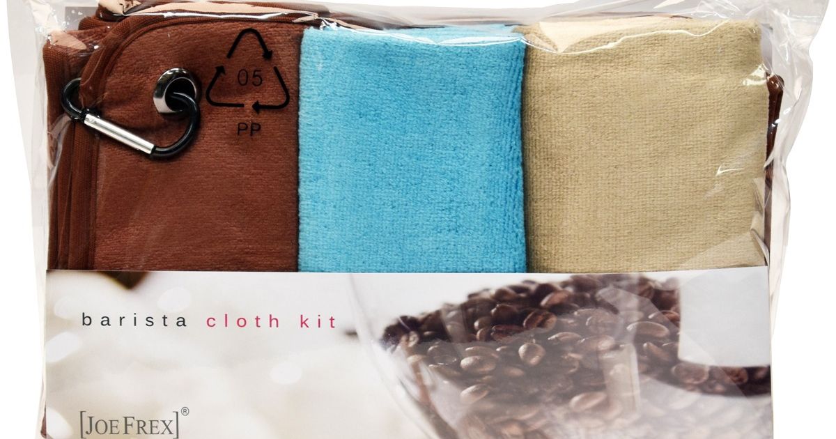 JoeFrex Barista Cloth Set, 4 pyyhettä - Crema