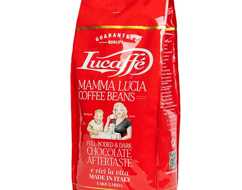 Lucaffé Mamma Lucia 1 kg kahvipavut - Crema