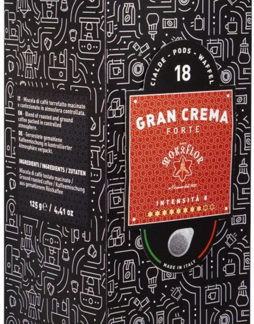 Mokaflor Gran Crema Forte E.S.E. espressonapit 18 kpl - Crema